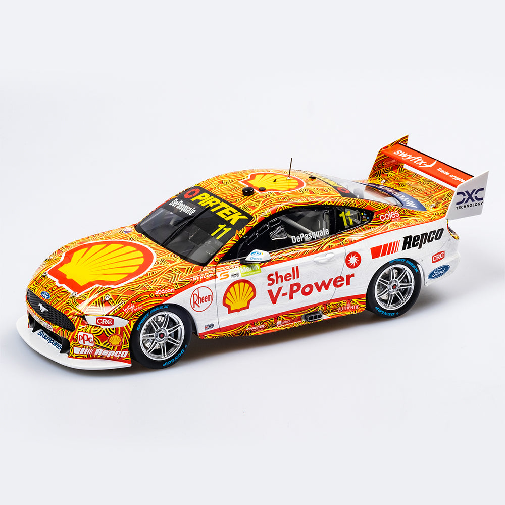 1:18 Shell V-Power Racing Team #11 Ford Mustang GT - 2022 Darwin Tripl ...