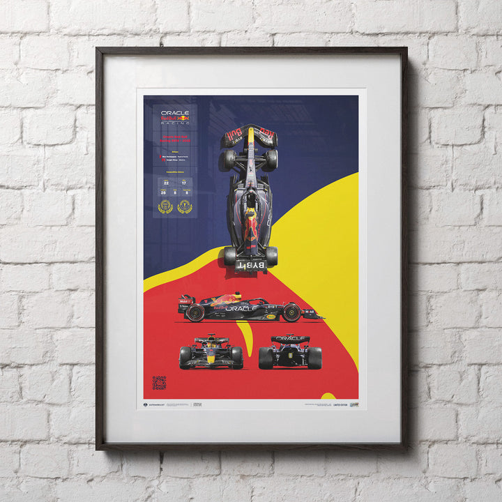 Oracle Red Bull Racing - RB18 - Blueprint - 2022 | Limited Edition ...